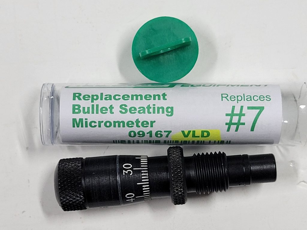 09167 Redding Bullet Seating Micrometer Replaces 01067 (7) VLD ...