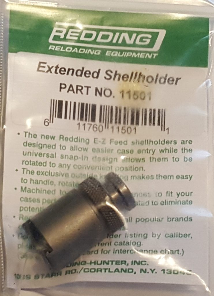 11501 Redding # 1 Extended Shellholder (30 BR, 45acp, etc…) – Accurate ...