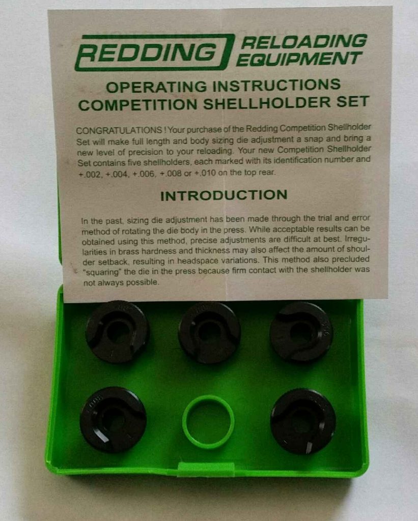11601 Redding Competition Shellholder Set 308 Winchester – Accurate ...