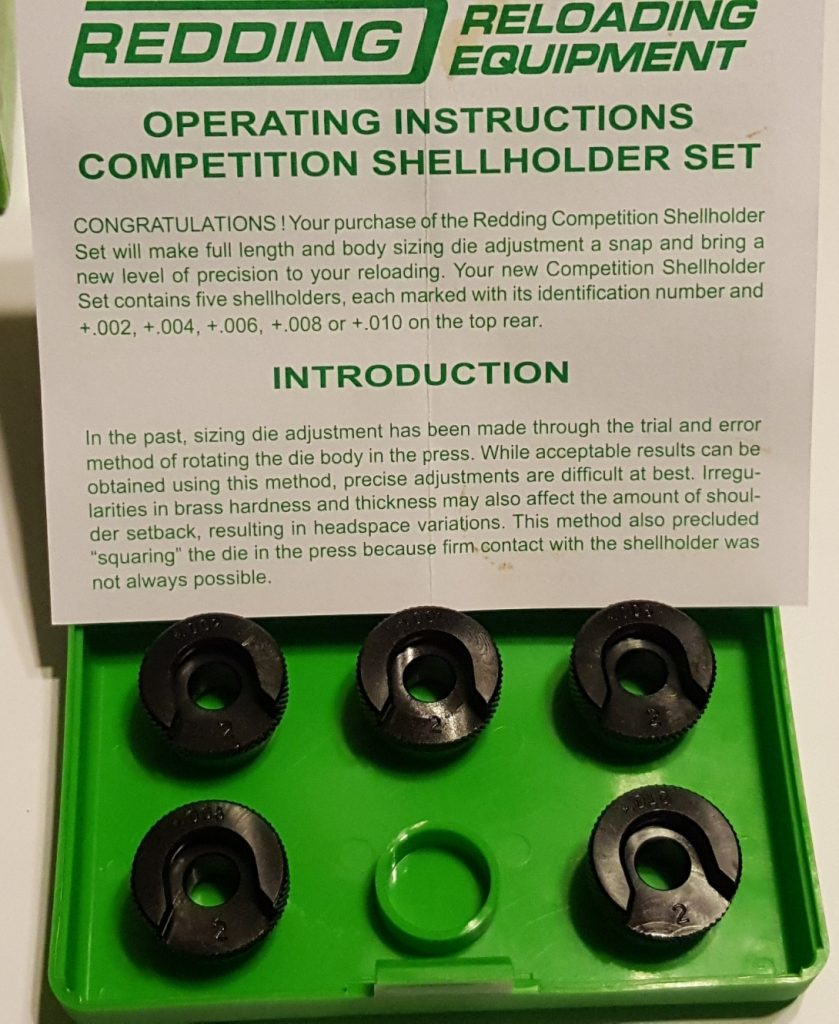 11602 Redding Competition Shellholder Set