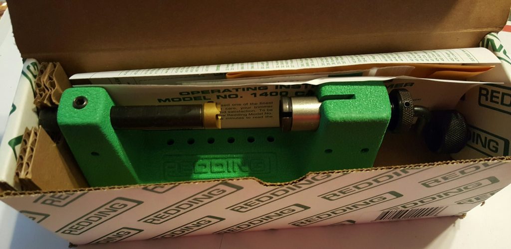 14000 Redding Model 1400-XT Case Trimming Lathe – Accurate Arms & Ammo ...
