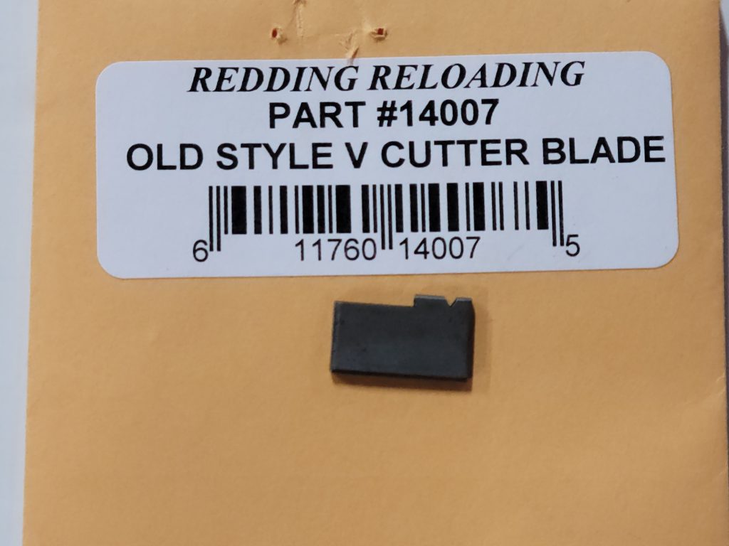 14007 Old Style V Cutter Blade – Accurate Arms & Ammo, Inc.
