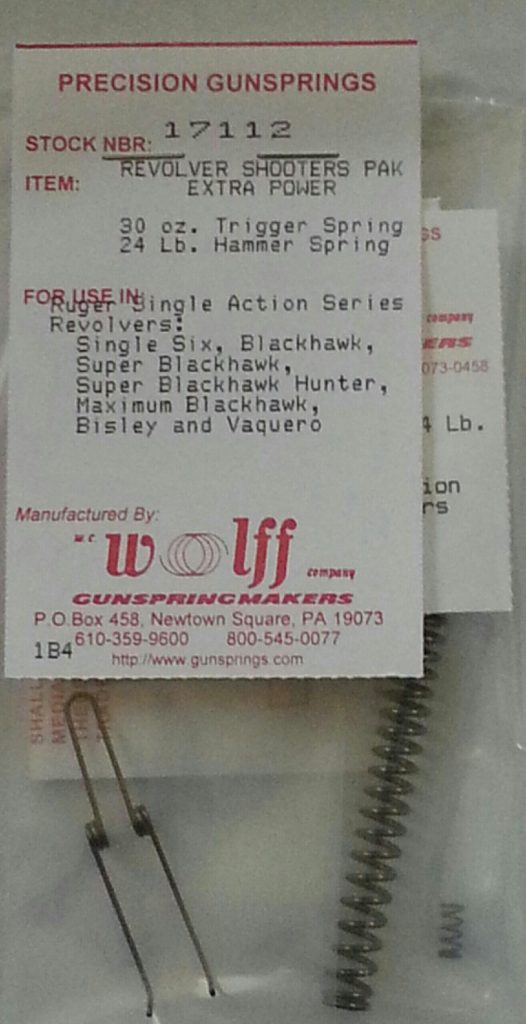 17112 Wolff RUGER SINGLE ACTION XP SHOOTER’S PAK 30-24 – Accurate Arms ...