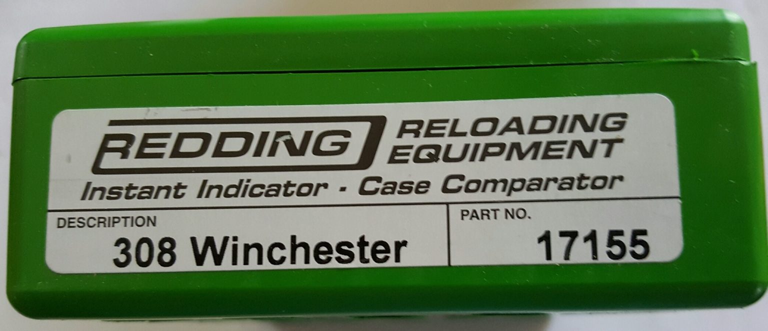 17155 Redding Instant Indicator Headspace & Bullet Comparator – 308 ...