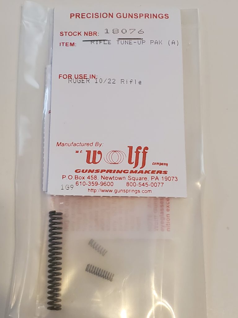 18076 Wolff RUGER 10 22, RIFLE TUNE-UP PAK (A) – Accurate Arms & Ammo, Inc.