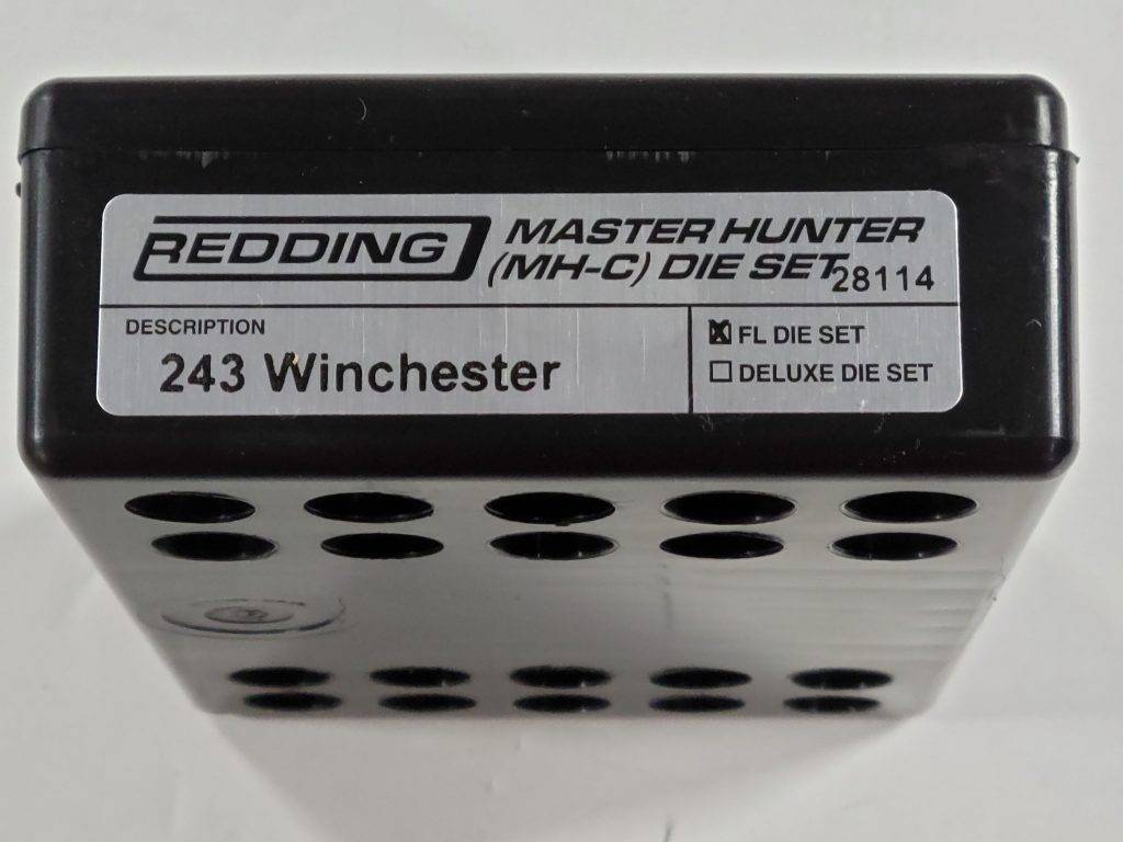 28114 Redding Master Hunter Die Set 243 Winchester – Accurate Arms ...