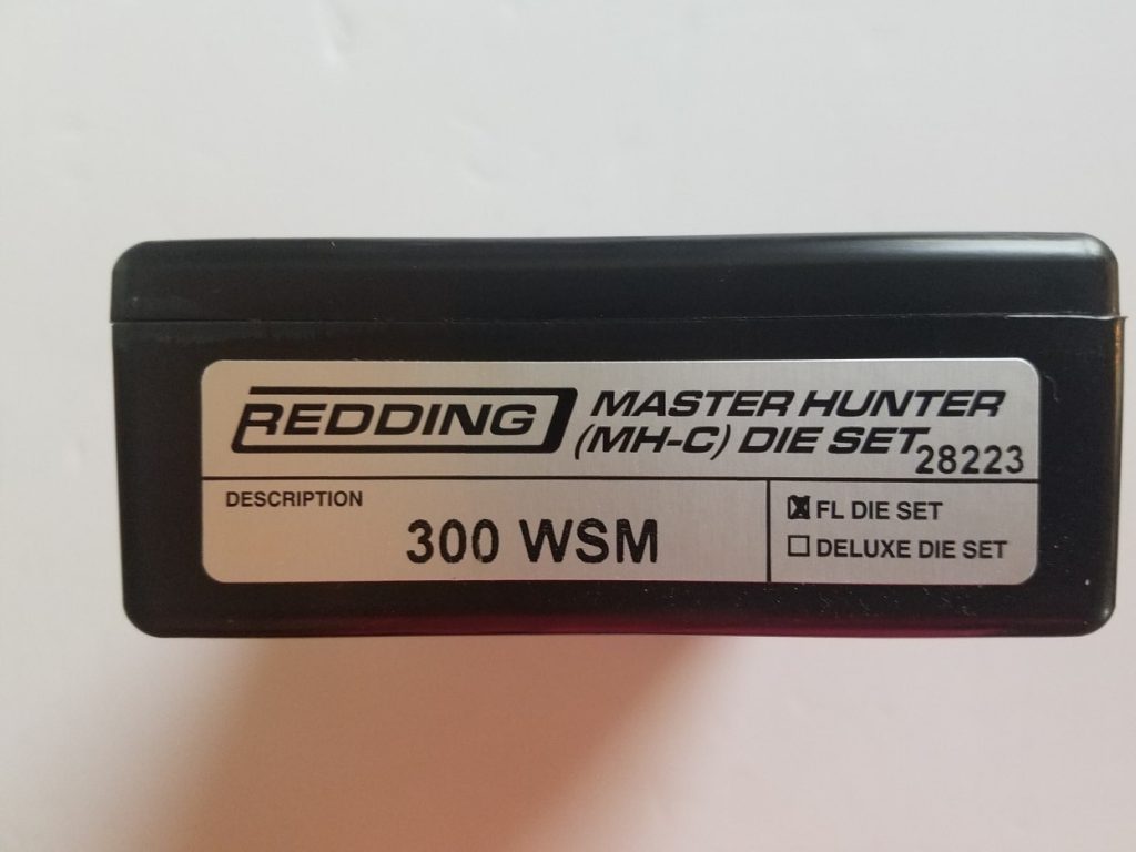 28223 Redding Master Hunter Die Set 300 WSM – Accurate Arms & Ammo, Inc.