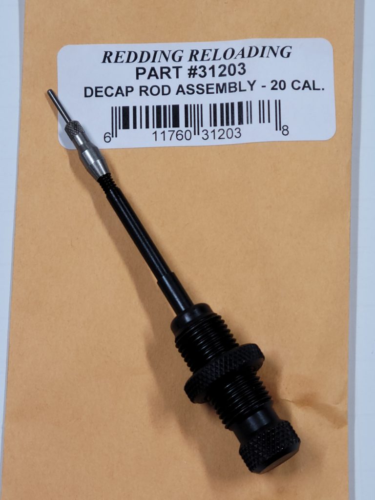 31203 Redding Decapping Rod Assembly 20 Caliber – Accurate Arms & Ammo ...