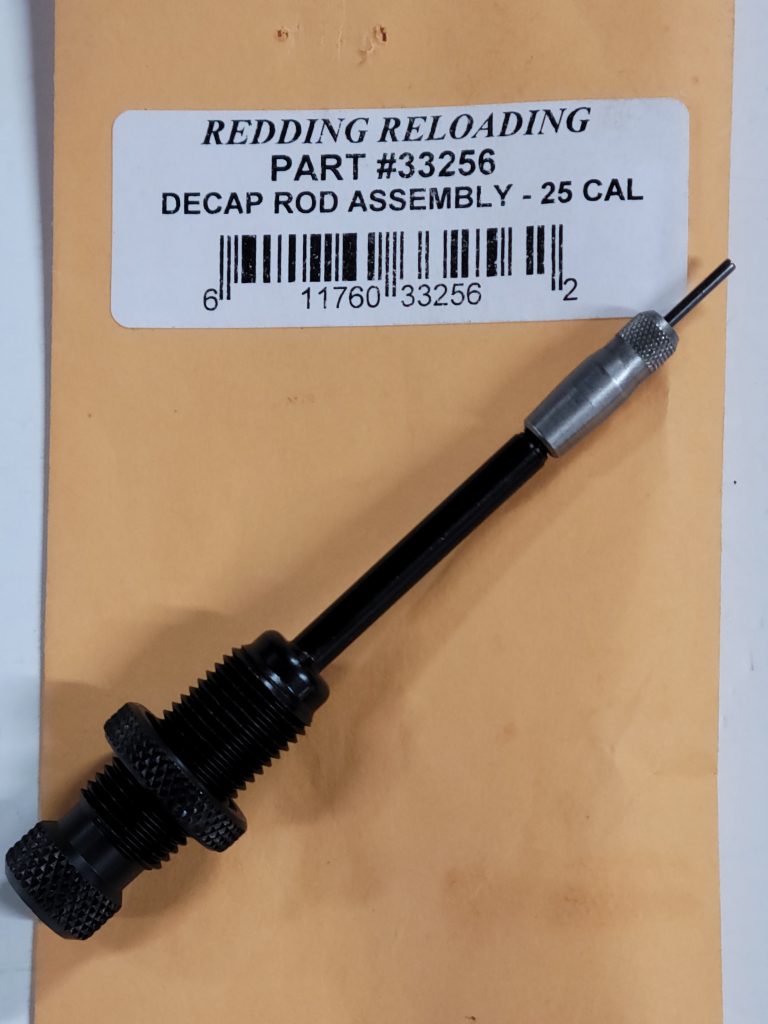 33256 Redding Type-S Decapping Rod Assembly 25 caliber – Accurate Arms ...