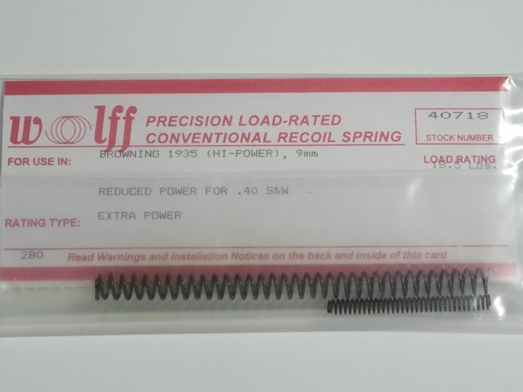 40718 Wolff Browning Hi Power Recoil Spring 18 LB - Accurate Arms ...