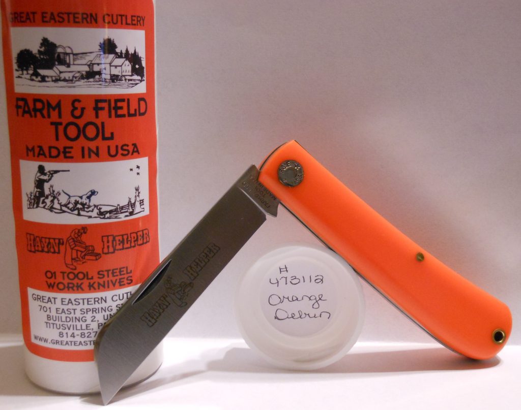 473112FFT-OD Field & Farm Tool Hayn' Helper Orange Delrin