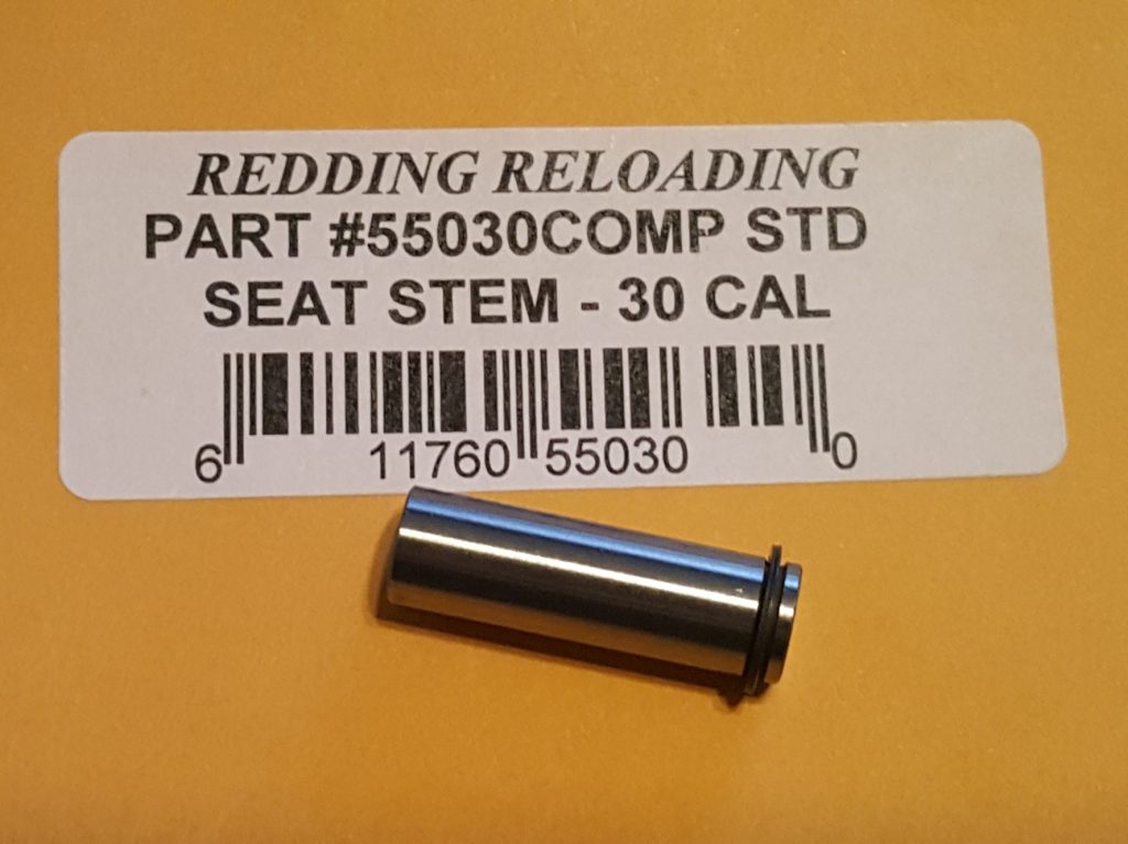 55030 Redding Standrd Competition Seating Die Stem 7.62mm 30 Cal ...