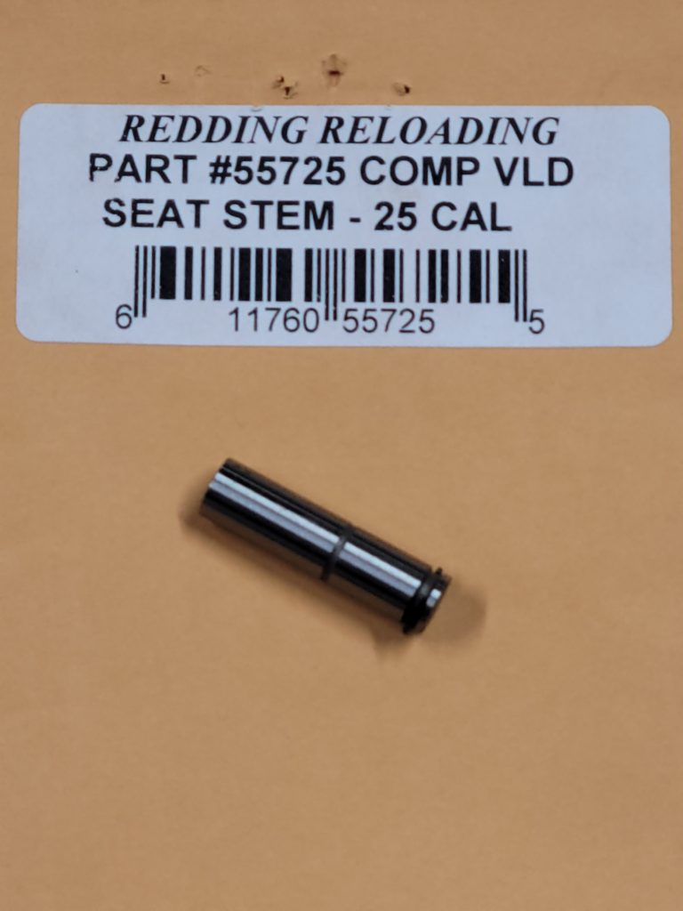55725 Redding VLD Competition Seating Die Stem 25 Caliber – Accurate ...