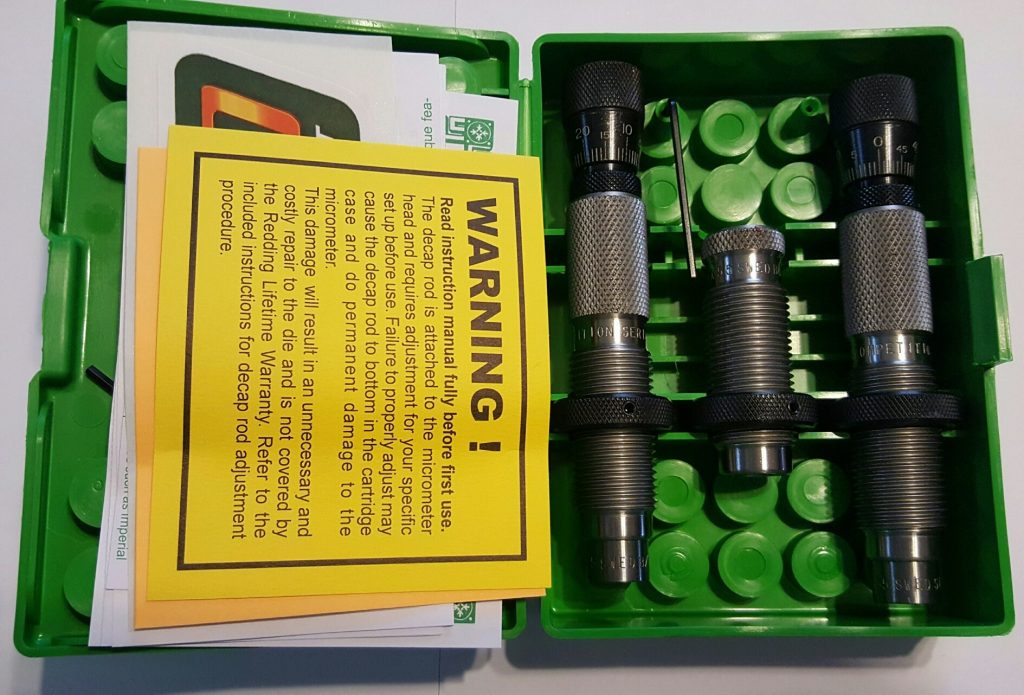 58132 Redding Type-S Competition Neck Die Set 6.5mm x 55 Swed ...
