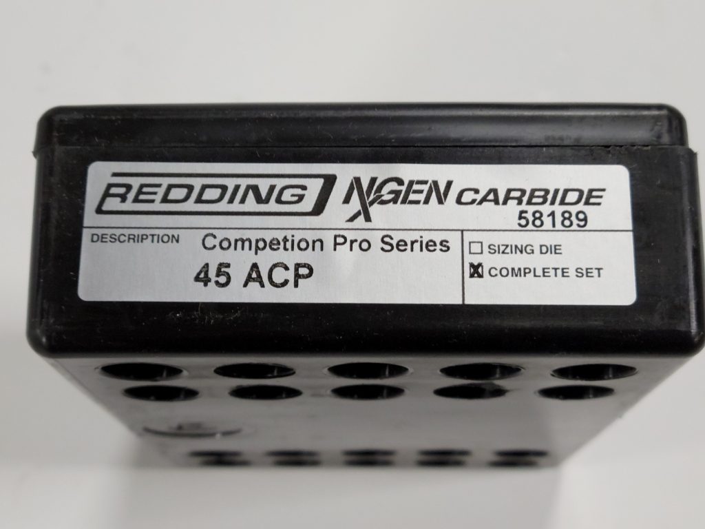 58189 Redding NxGEN Competition PRO SERIES 45 ACP – Accurate Arms ...