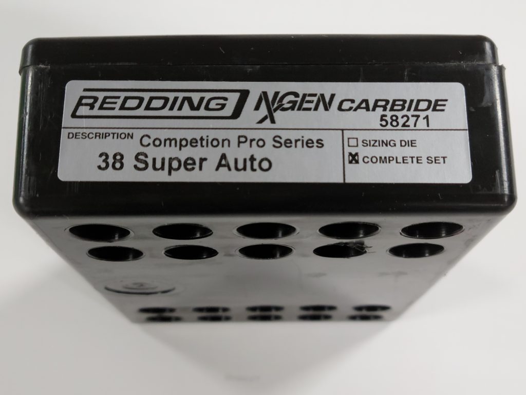 58271 Redding NxGEN Carbide Competition PRO SERIES Die Set 38 Super ...
