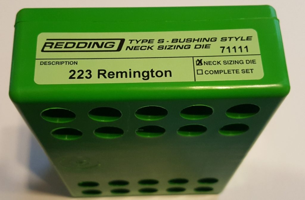 71111 Redding Type-S Neck Bushing Sizing Die 223 Remington – Accurate ...
