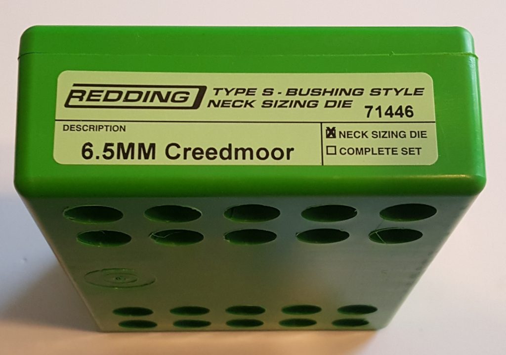71446 Redding Type-S Neck Bushing Sizing Die 6.5 Creedmoor - Accurate ...