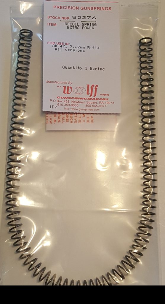 85276 Wolff AK-47 7.62mm Recoil Spring Extra Power – Accurate Arms ...