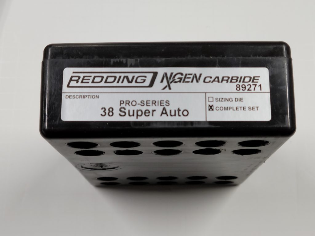 89271 Redding NxGen Carbide PRO SERIES Die Sets 38 Super – Accurate ...