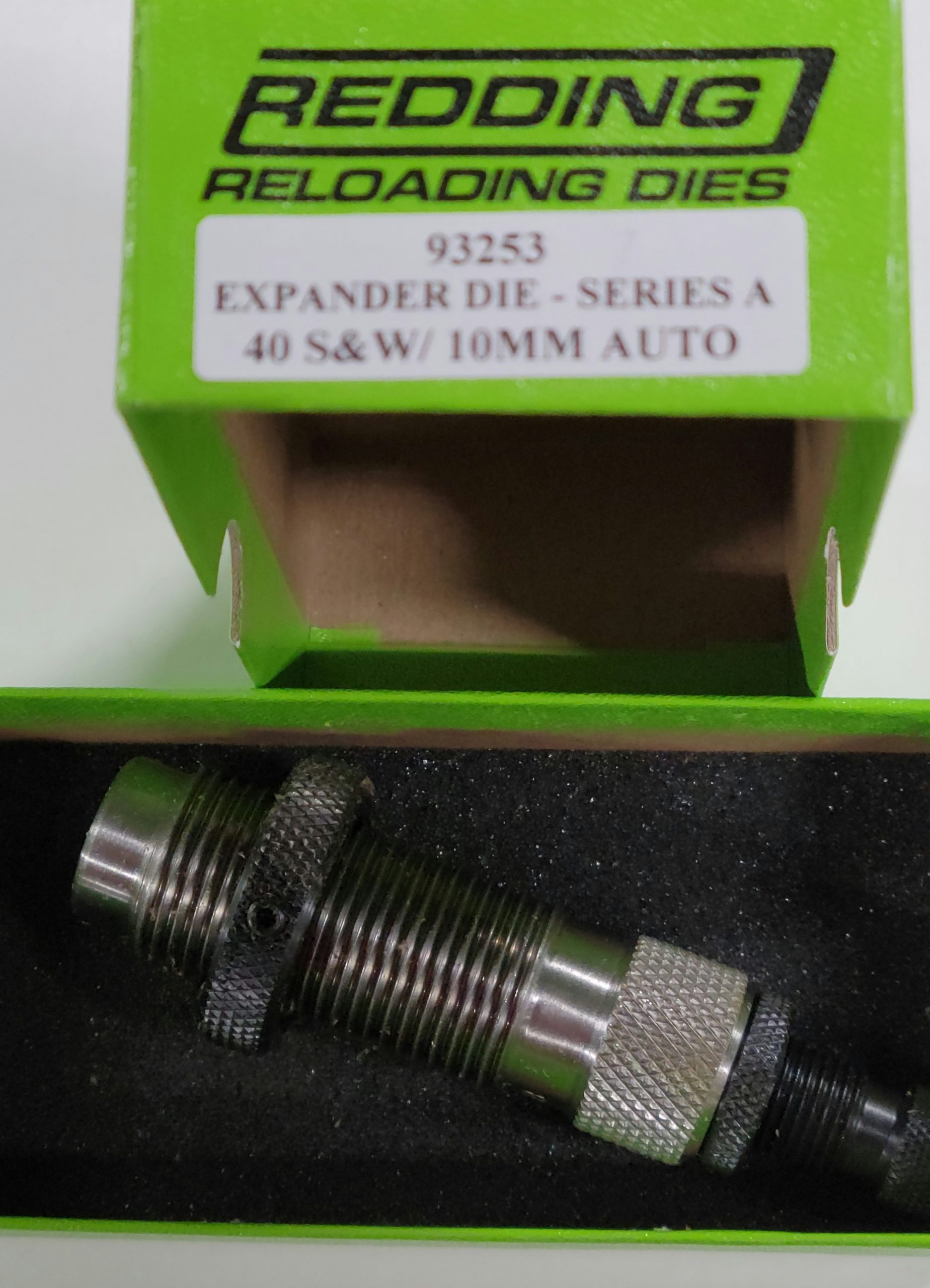 93253 Redding Case Mouth Expanding Die 40 S&W / 10MM Auto