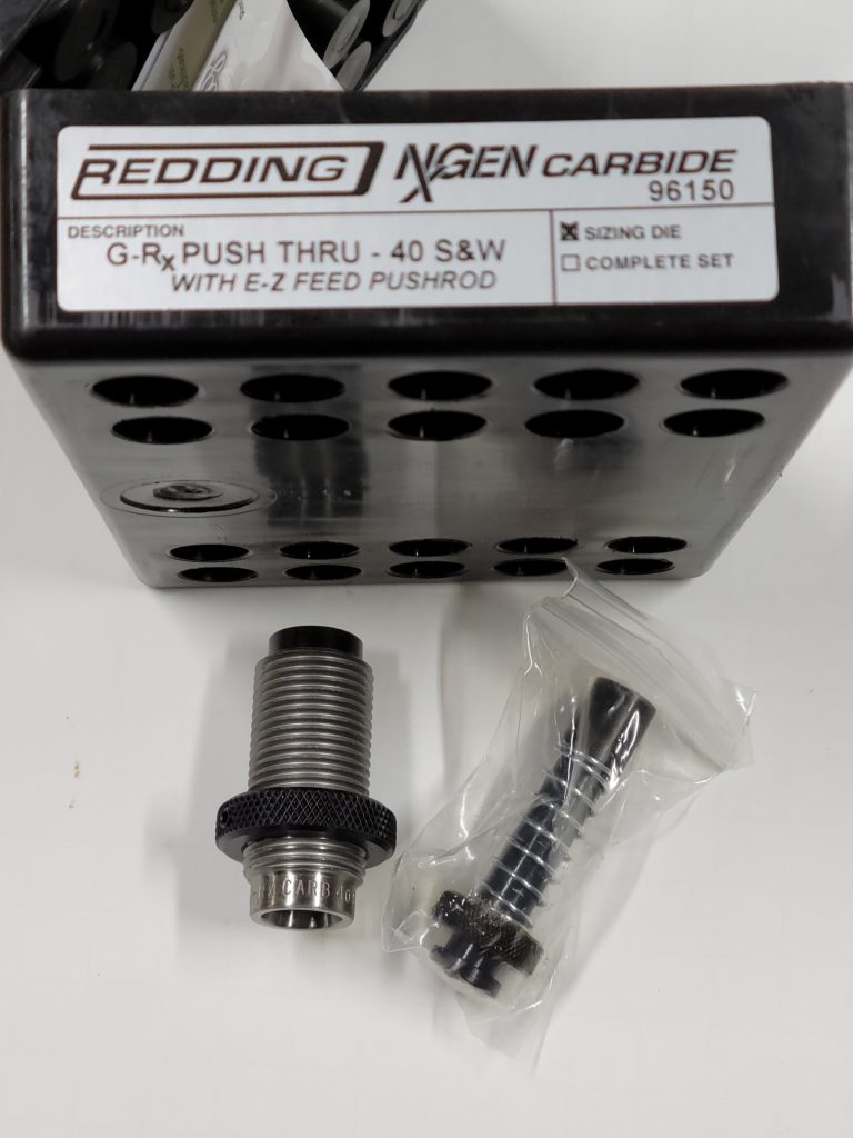 96150 Redding G-Rx Push-Thru Base CARBIDE Sizing Die