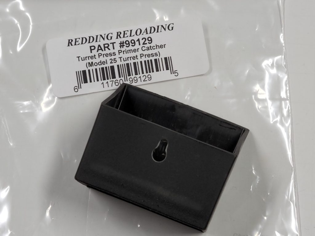 99129 Redding Primer Catcher for Model 25 Turret Press – Accurate Arms ...