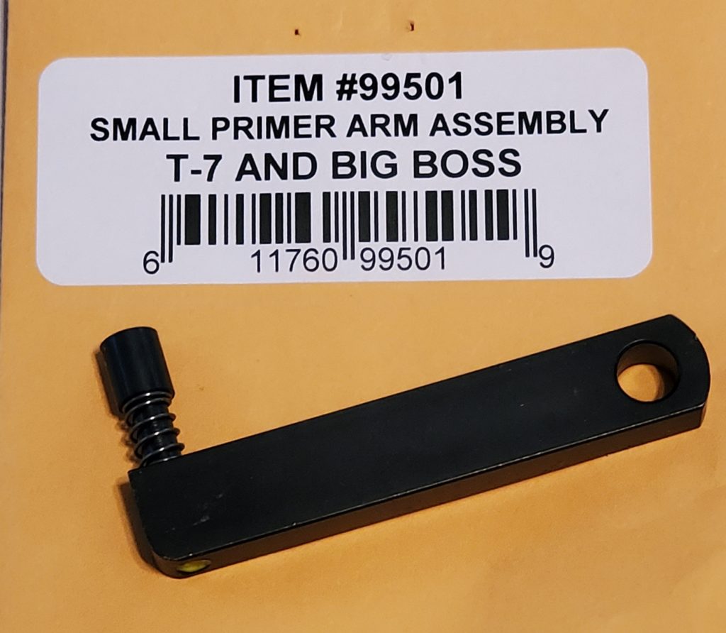 99501 Redding SMALL Primer Arm Assembly for T-7 and Big Boss ...