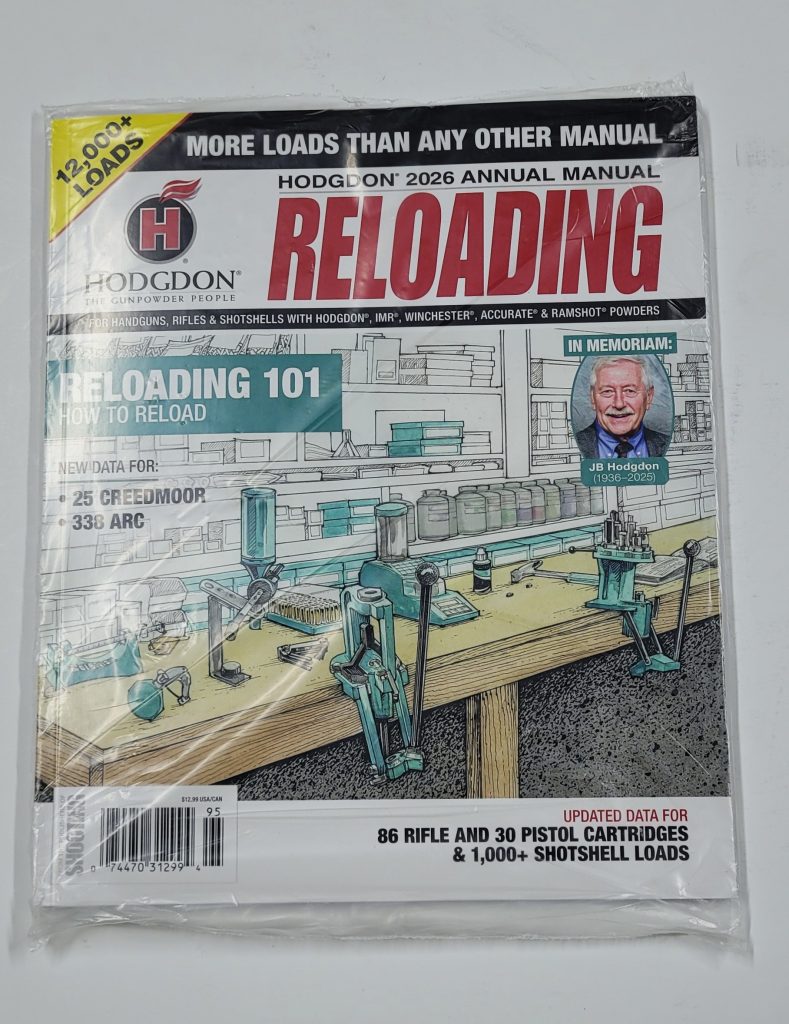 AM26 Hodgdon Annual Reloading Manual 2026 – Accurate Arms & Ammo, Inc.