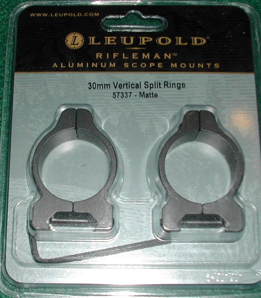 57337 LEUPOLD RINGS RIFLEMAN 30mm MATTE BLACK – Accurate Arms & Ammo, Inc.