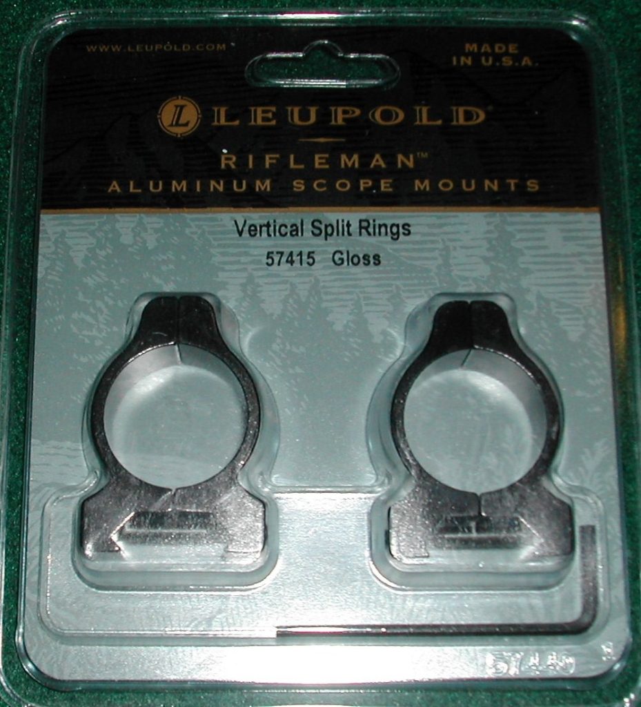 57415 LEUPOLD RINGS RIFLEMAN 1" GLOSS