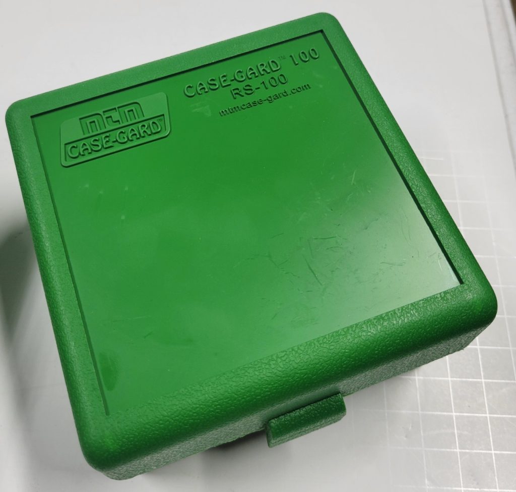 RS-100-10 MTM Ammo Box 17 Fireball 223 Rem 300BLK 100 Round Green ...