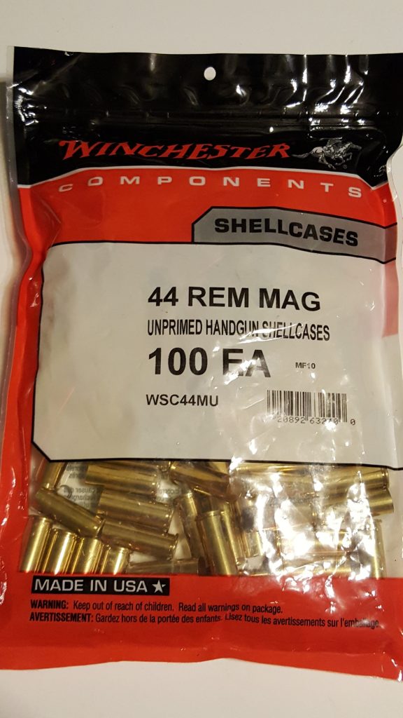 WSC44MU Winchester 44 Magnum Brass Bag of 100 – Accurate Arms & Ammo, Inc.